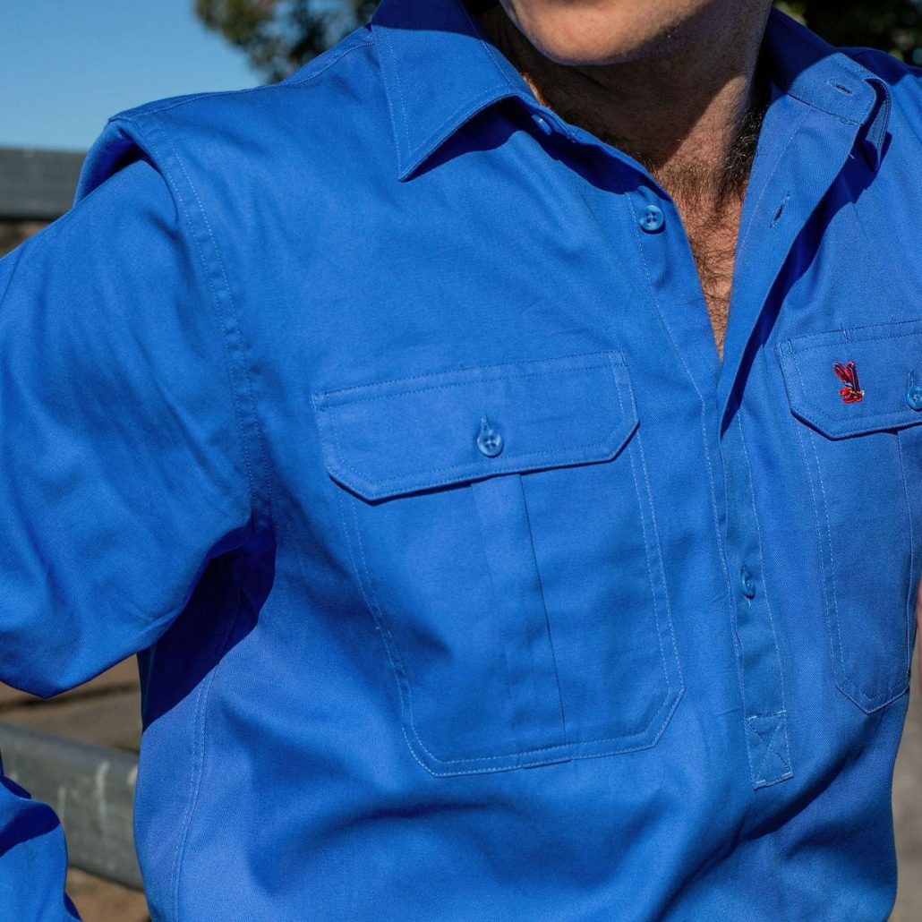 DUST N BOOTS FULL BUTTON LIGHT WEIGHT SHIRT - Shoreside Clothing