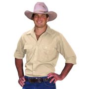 DUST N BOOTS FULL BUTTON LIGHT WEIGHT SHIRT - Shoreside Clothing