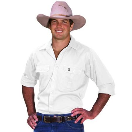 DUST N BOOTS FULL BUTTON LIGHT WEIGHT SHIRT - Shoreside Clothing